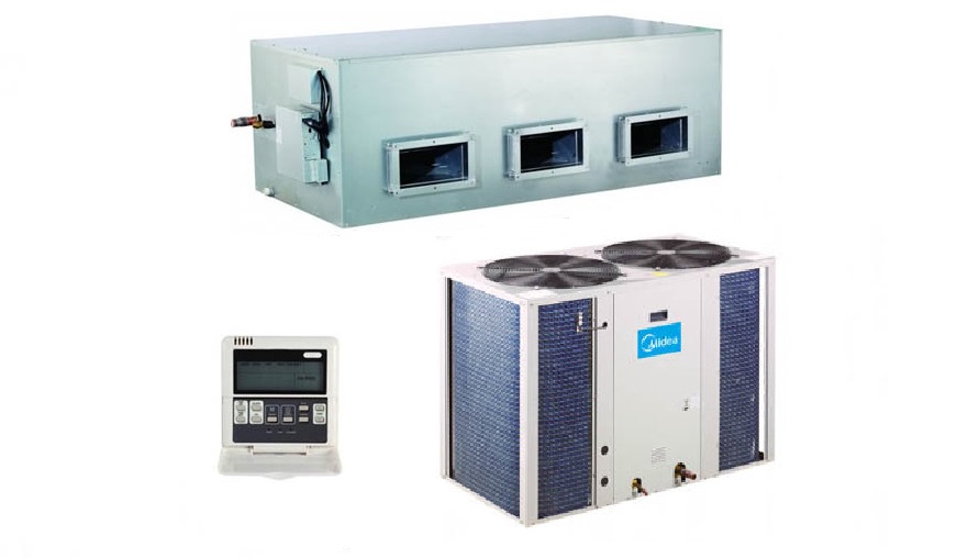 Midea Aircon Large Ducted Hideaway Inverter | Metro Air